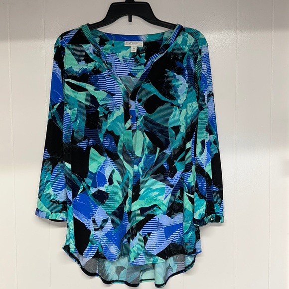 Dana Buchman | Tops | Dana Buckman 34 Sleeve Blouse X | Poshmark